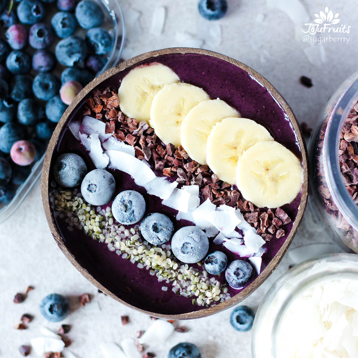 Bio Acai Püree PURE - gefrorene Smoothie Packs aus Acai Beeren – Acai ...